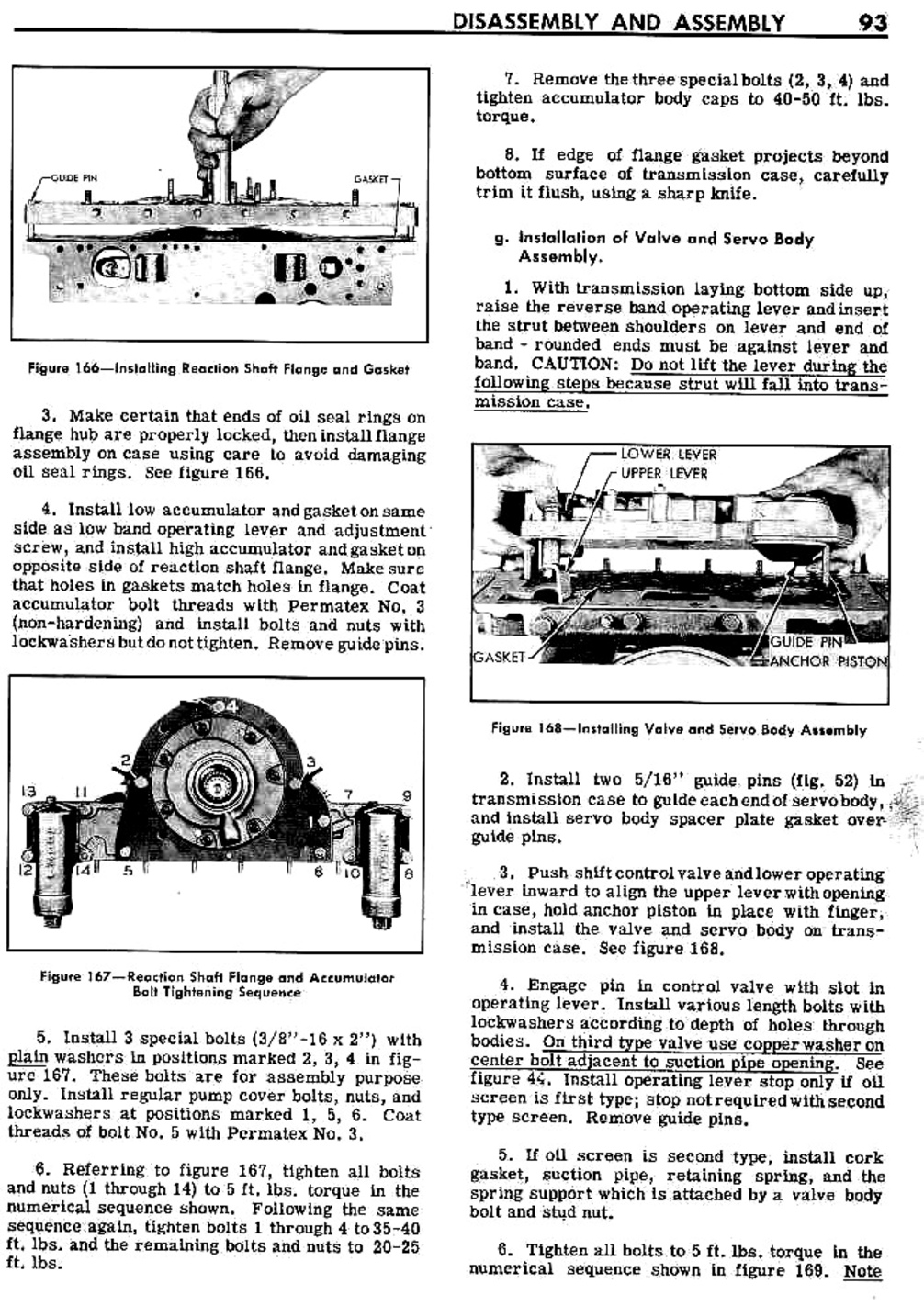 1948-1950 Buick Dynaflow Transmission Manual - Assembly Page 29 of 35