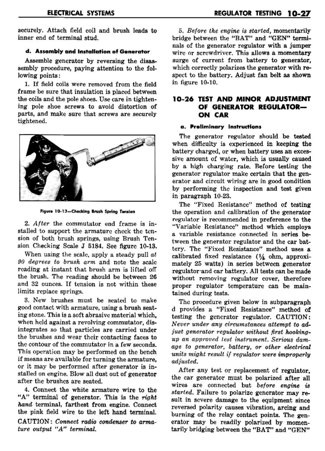 1957 Buick Shop Manual - Electrical Systems Page 27 of 84